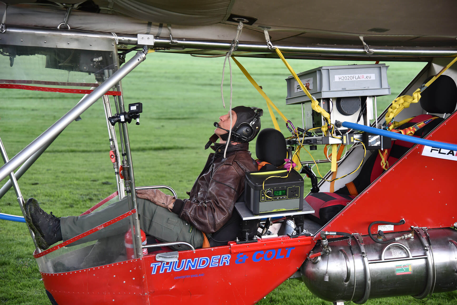 Air Quality Flight Test with Senseair on a Zeppelin Platform